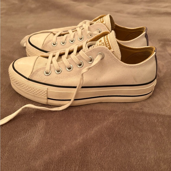 Converse | Shoes | Converse Chuck Taylor All Star Lift Cream Platform ...